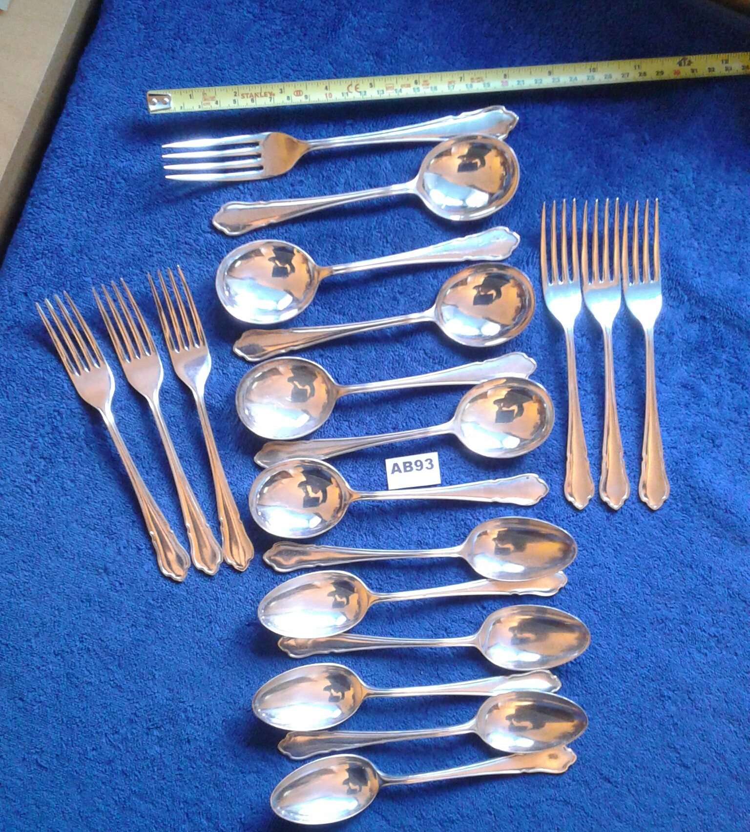 Antique C 1920 dubarry Pattern Cutlery by Francis - Etsy UK