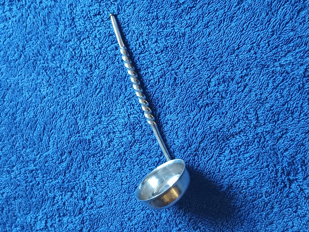 Antique Toddy Ladle With Twist Handle and Monogram - Etsy
