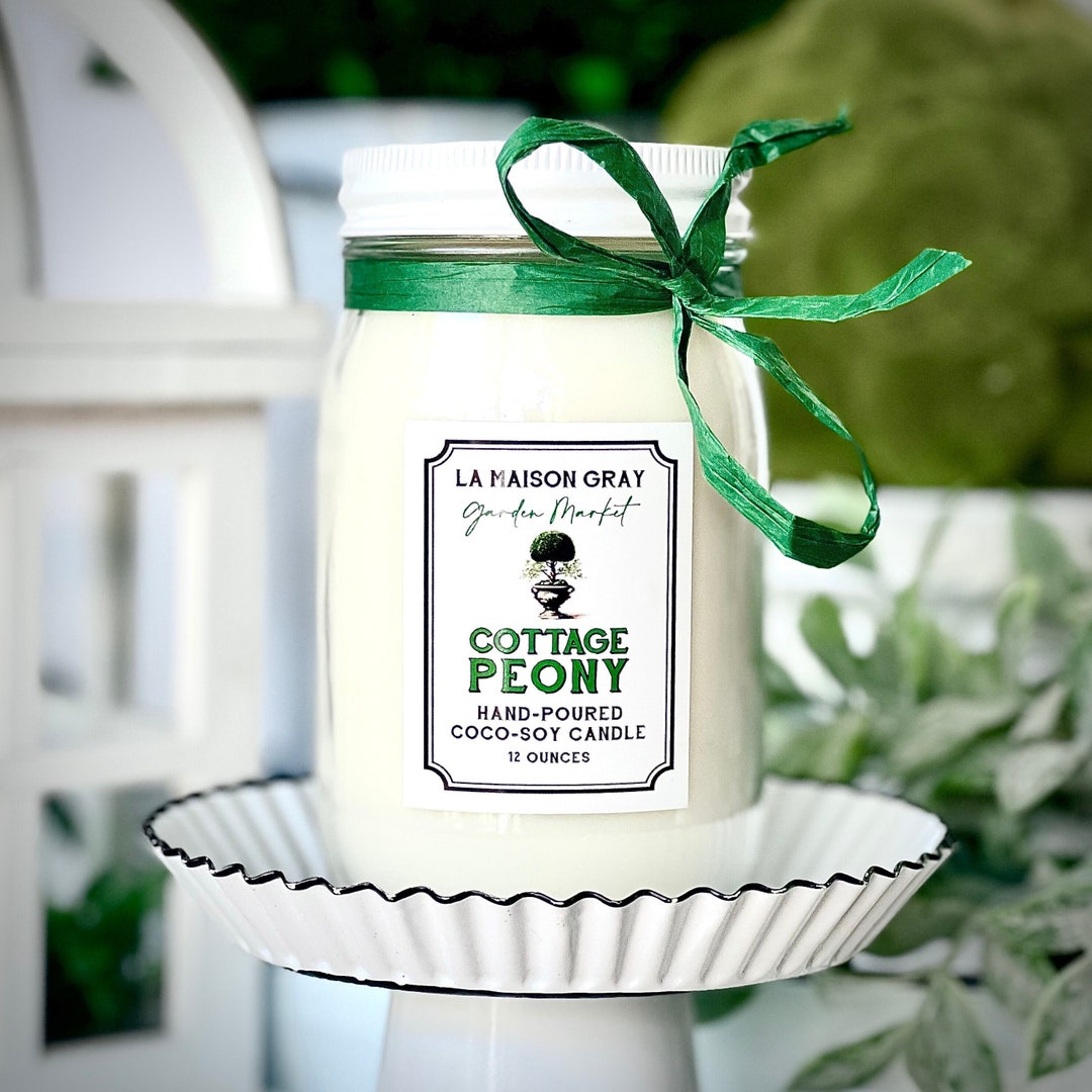 Coco-soy Candle | Luxury Scented Soy Candle | Garden Inspired Candle ...