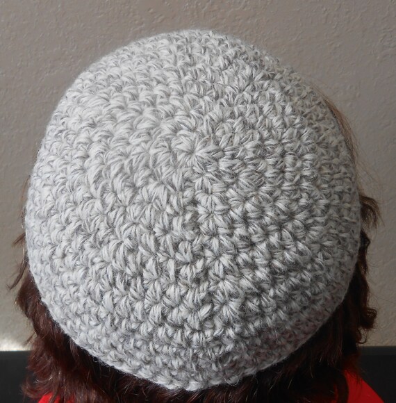 Extra Thick Mens Wool Kippah Tan Gray and Cream 10 Inch Frik - Etsy