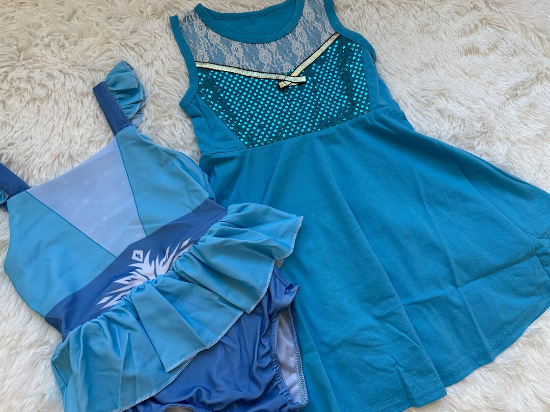 Elsa Bathing Suit, Disney Princess Inspired, Girls, Elsa Bathing Suit ...