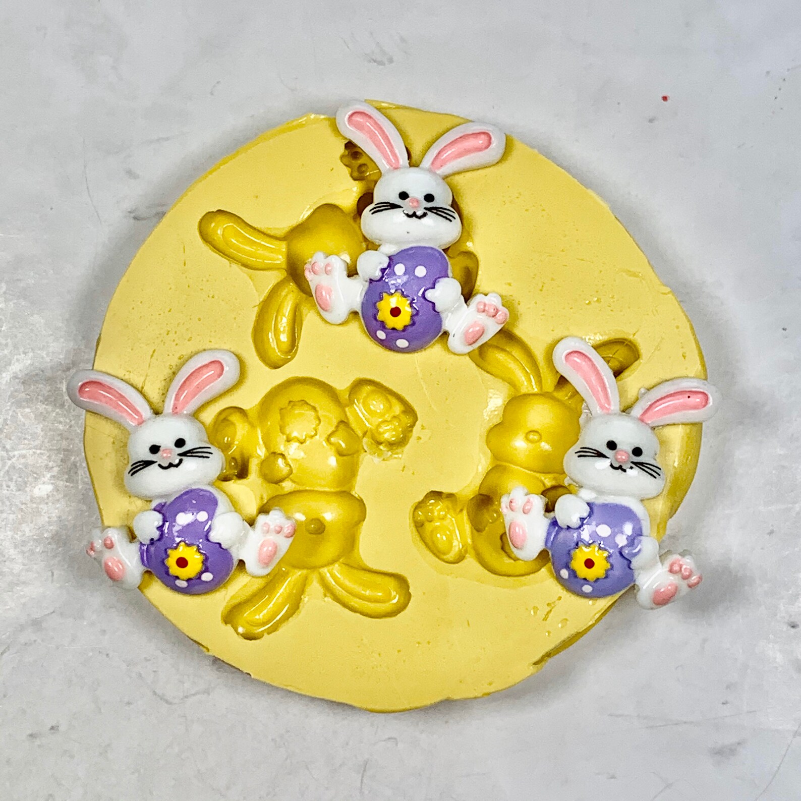 1633 Easter Bunny Silicone Mold - Etsy