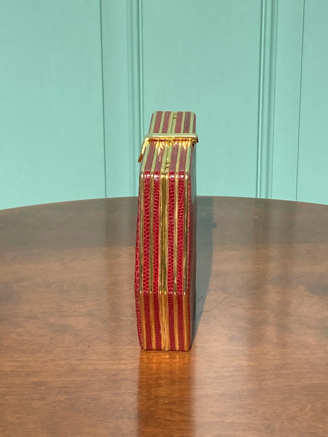 1970's Vintage WALTER KATTEN New York Lizard Leather Shoulder Bag ...