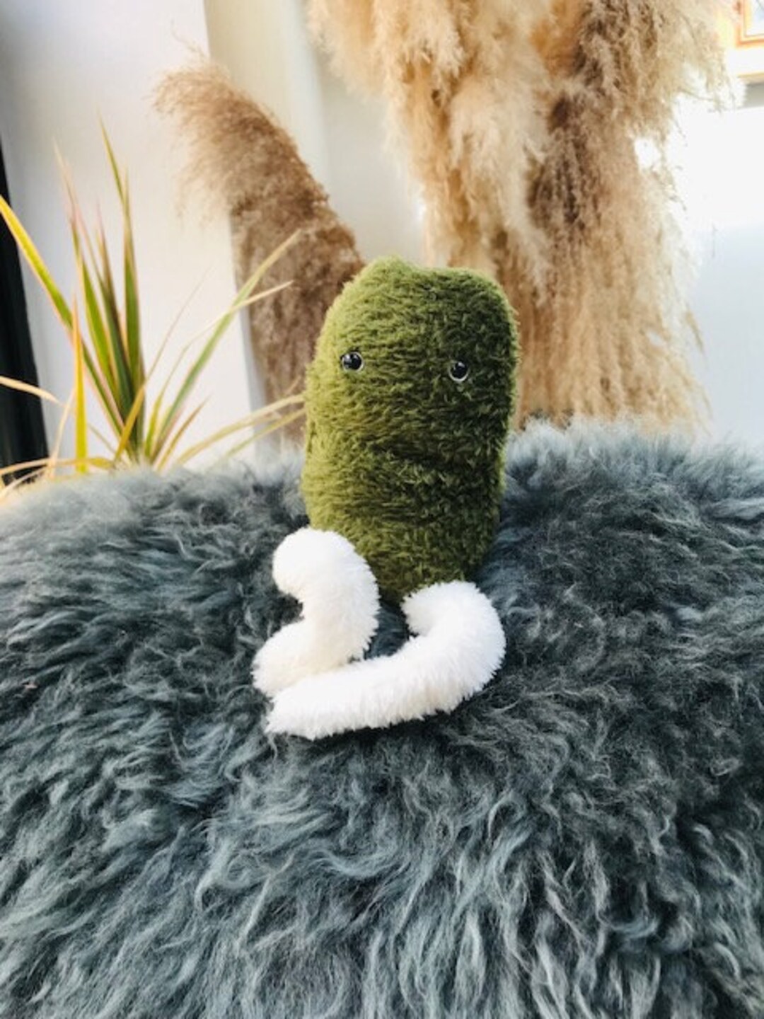Shy Tree Monster Small Cute Fluffy Soft Cuddly Handmade - Etsy