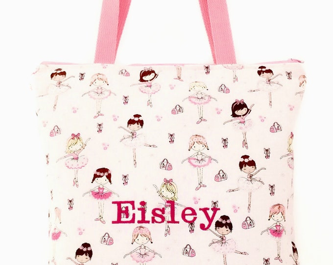Dance Bag for Girls - Personalized Ballet Bag - Ballet Bag - Girls ...