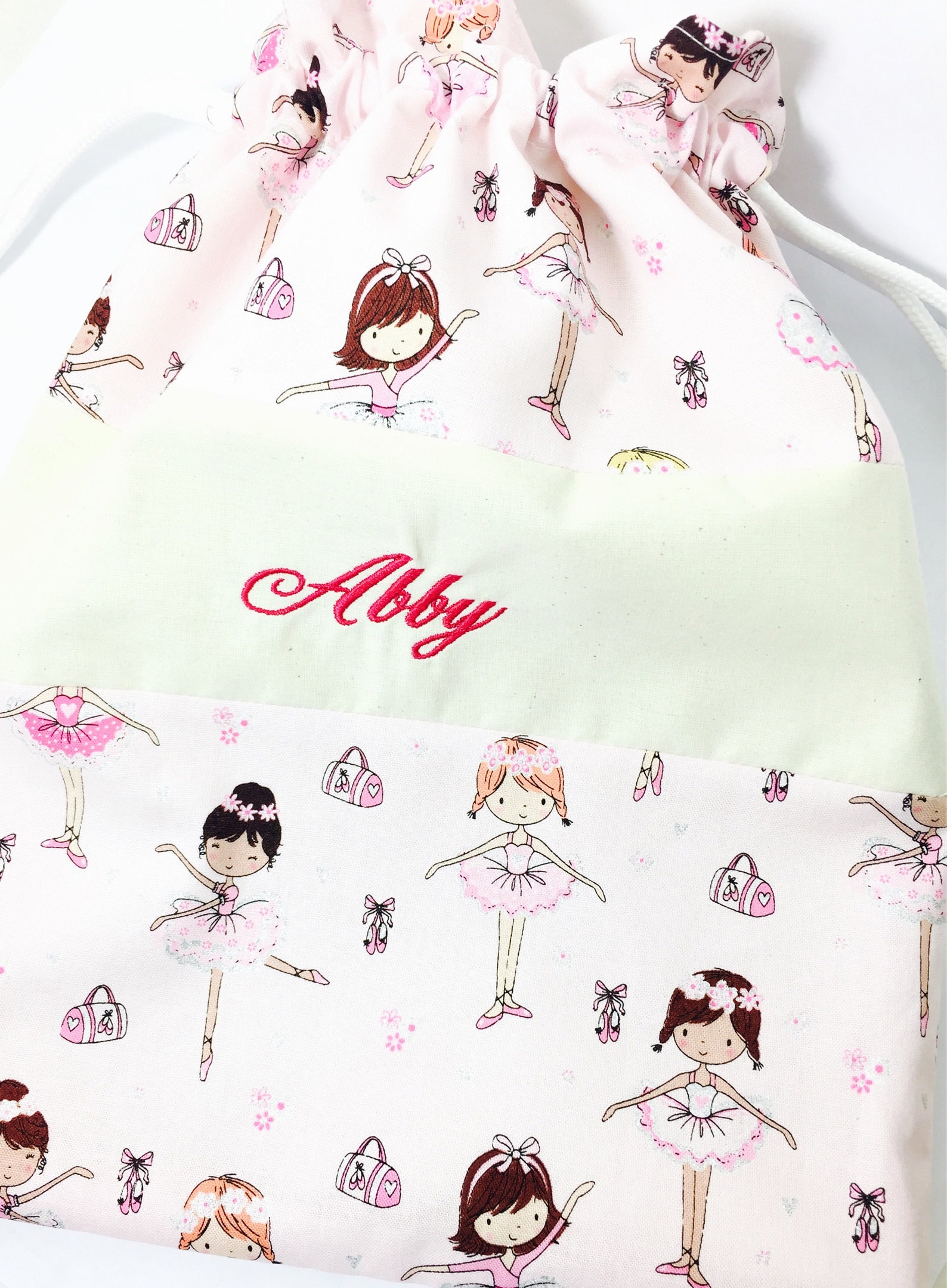 Personalized Ballet Bag Ballerina Bag Girls Dance Bag - Etsy