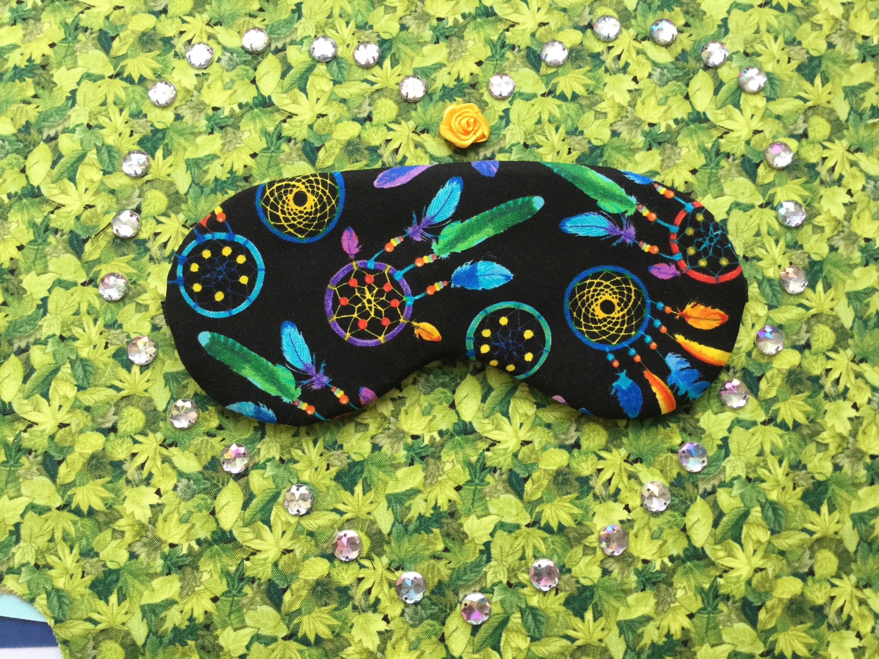 Eye Sleep Mask Soft Cotton Dreamcatcher Native American | Etsy