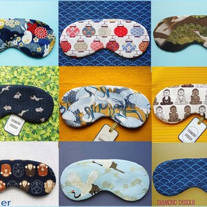 Eye Sleep Mask Soft Cotton Lemon Tree Relax Summer Gift | Etsy