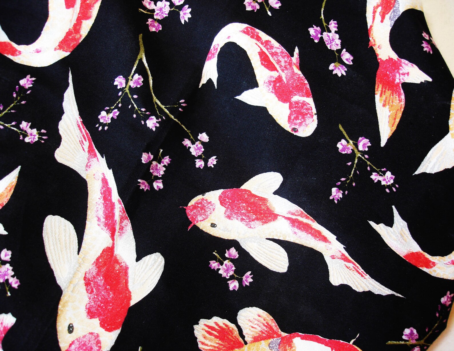 Shower Cap Carp Goldfish Print Bathing Showering Hat. Soft | Etsy