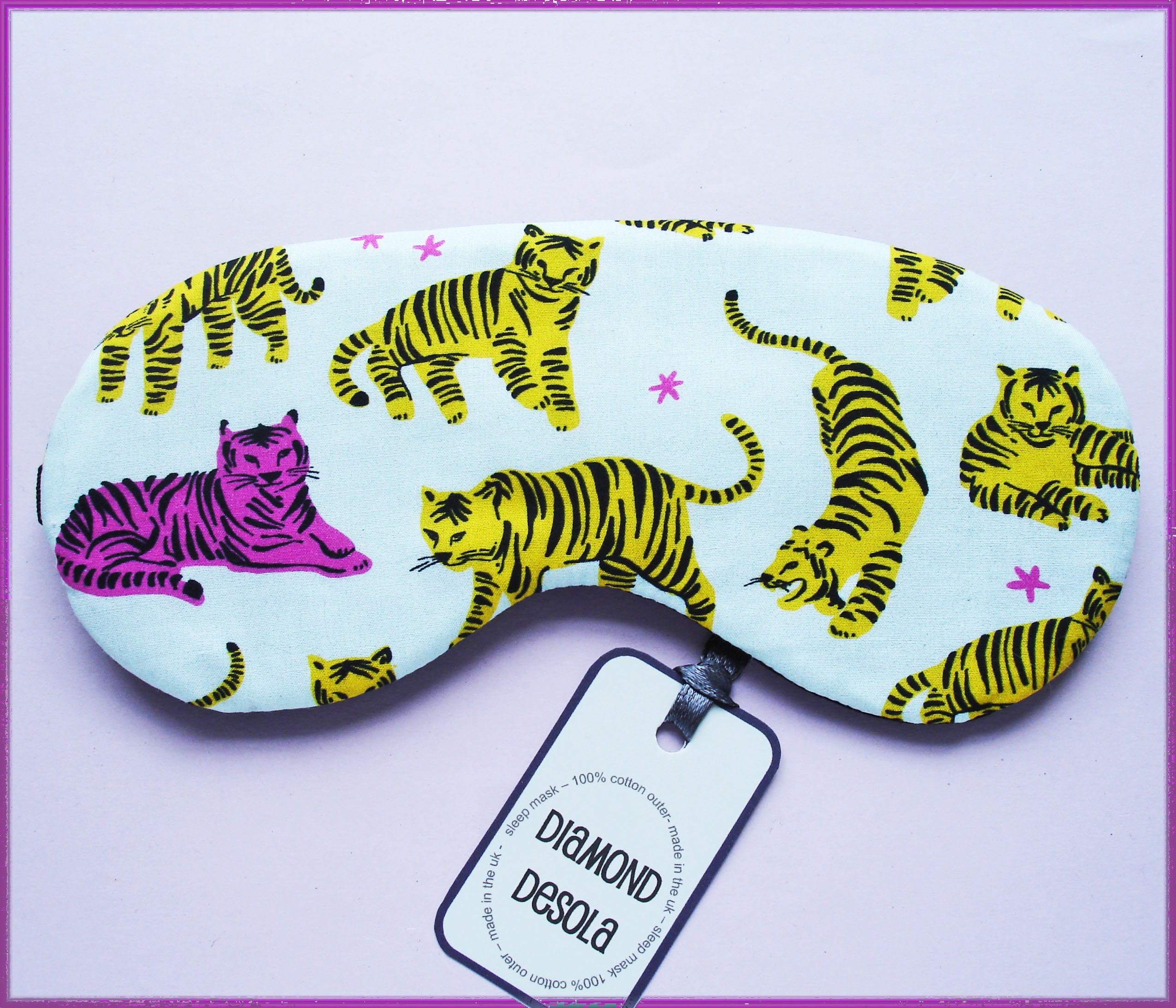 Eye Sleep Mask Tigers Soft Cotton Travel Comfortable - Etsy