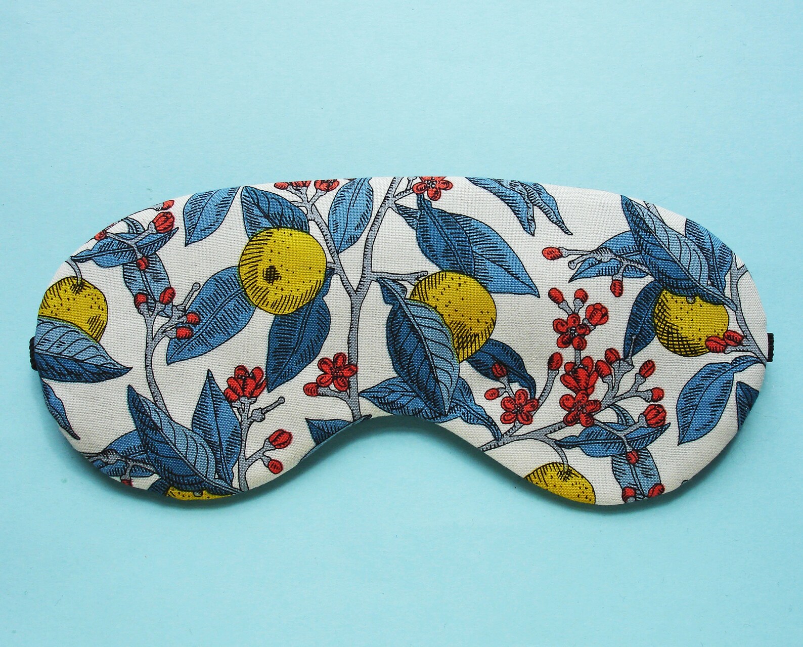 Eye Sleep Mask Soft Cotton Lemon Tree Relax Summer Gift | Etsy