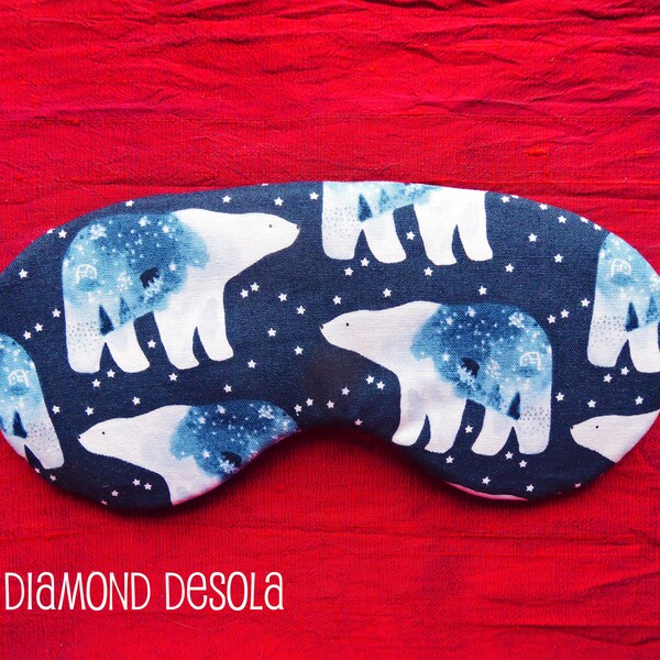Bear Sleep Mask - Etsy