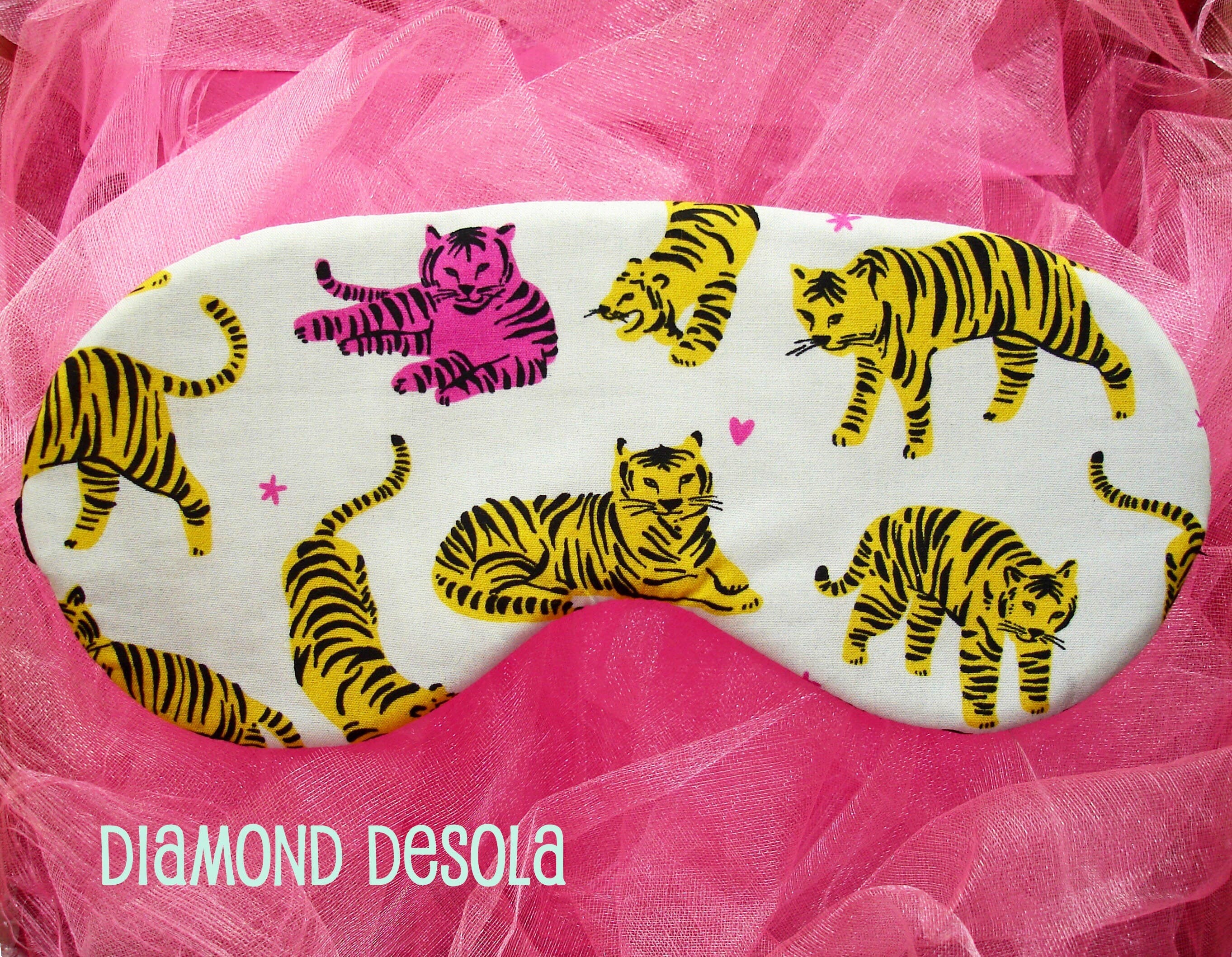 Eye Sleep Mask Tigers Soft Cotton Travel Comfortable - Etsy