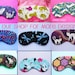 Eye Sleep Mask Rabbit Moon Bunny Soft Cotton Travel Light Blocking Self ...