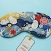 Eye Sleep Mask Rabbit Moon Bunny Soft Cotton Travel Light Blocking Self ...