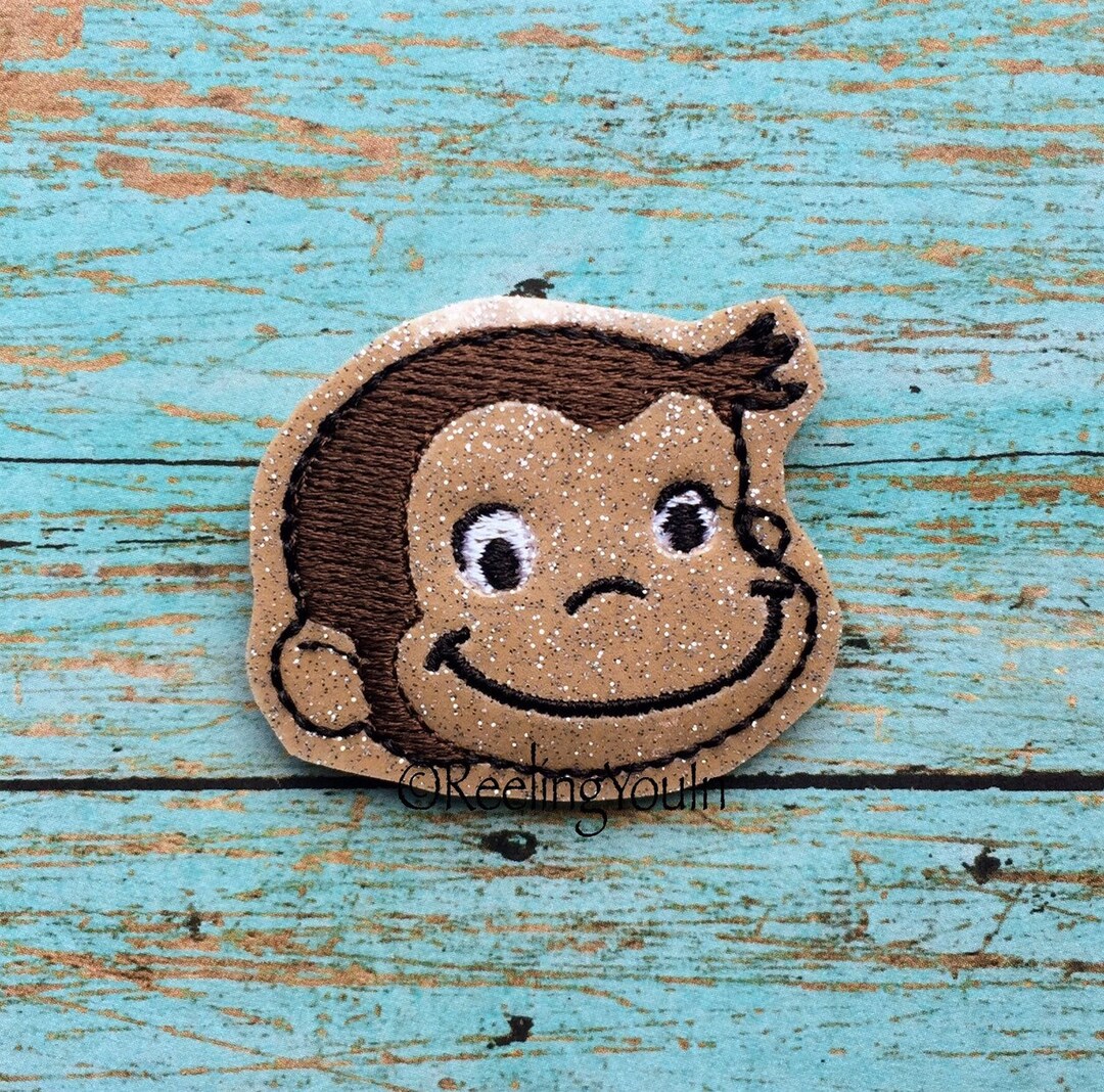 Glitter or Matte Vinyl Monkey Inspired PREMIUM Badge Reel - Etsy
