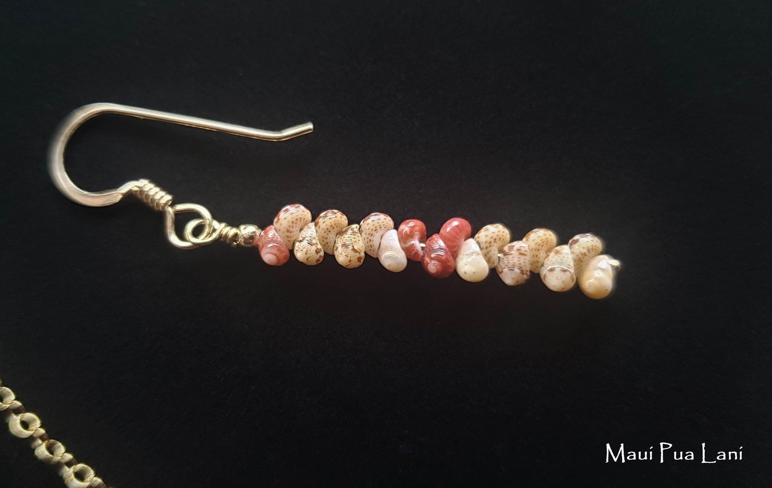 Simple Kahelelani Shell Necklace and Earring Set. Hawaiian - Etsy