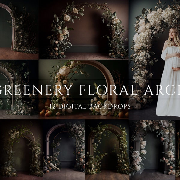 Greenery Backdrop - Etsy