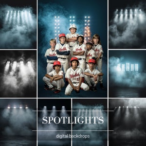 Spotlight Sports Photography Backdrops (digital Download) - Etsy
