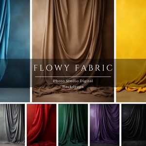 Flowy Fabric Digital Backdrops, Maternity Backdrop Overlays, Studio ...