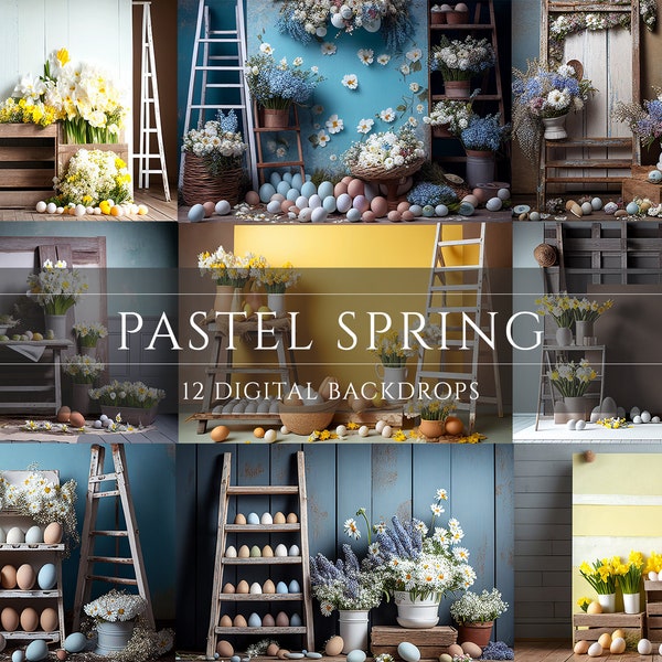 Easter Backdrop - Etsy