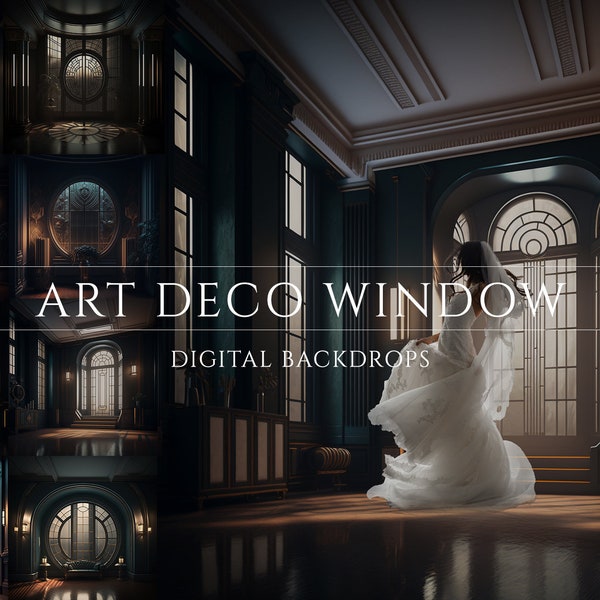 Art Deco Windows - Etsy