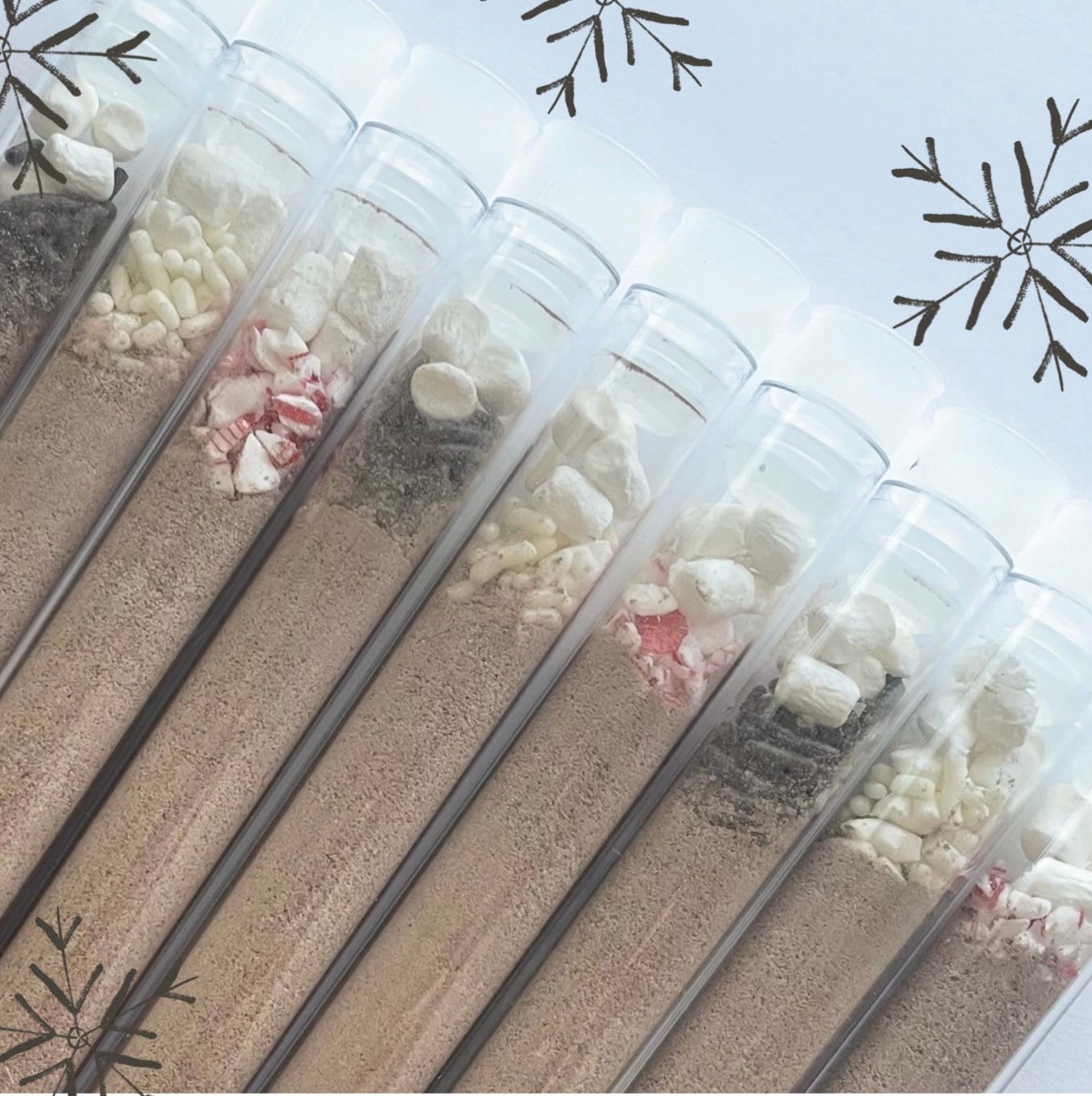 Hot Chocolate -test Tube-wedding Favor-bridal Shower-baby It’s Cold ...