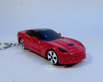 Corvette Stingray Key Chain - Etsy