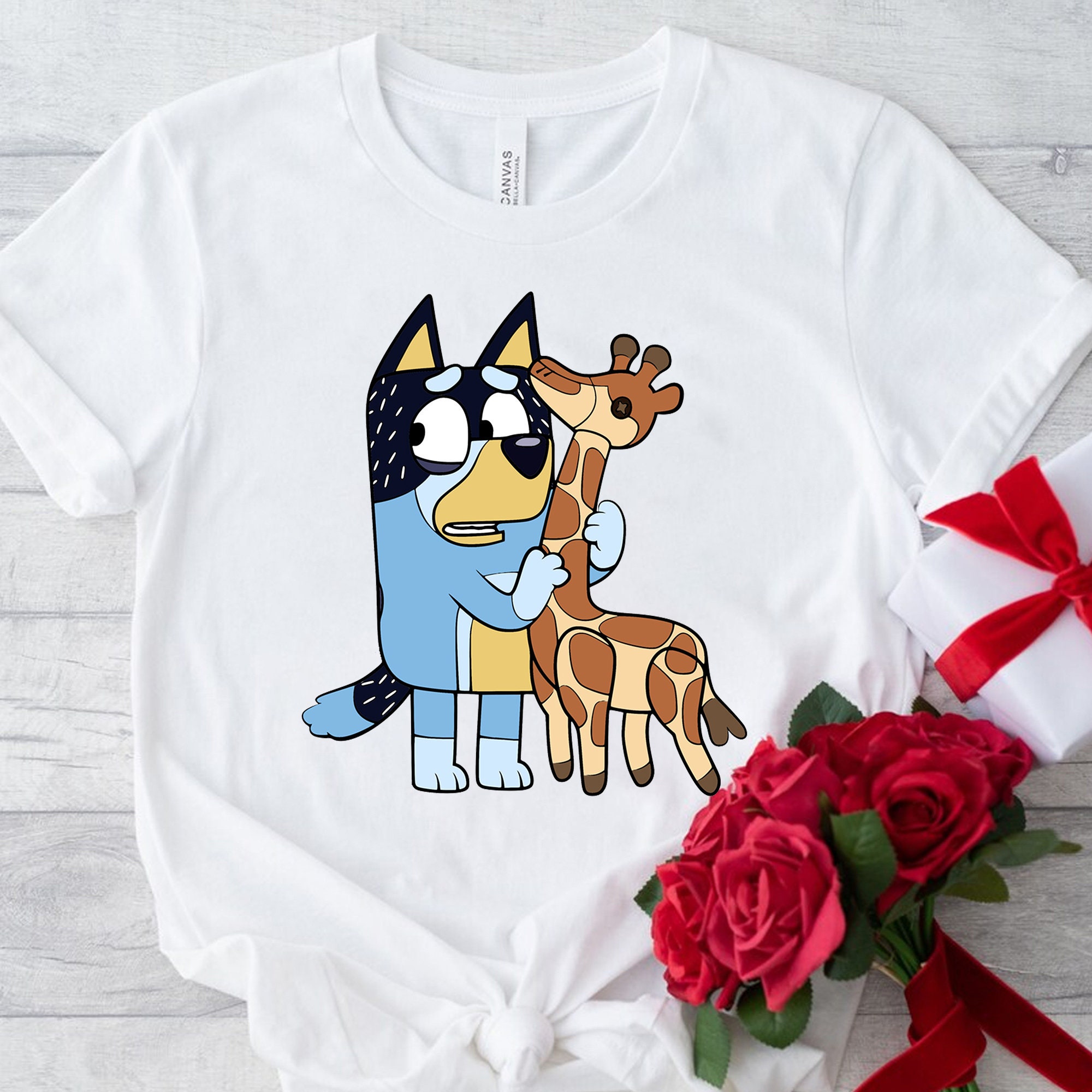 Bluey and Giraffe PNG, Bluey Png, Bluey Png, Bluey Birthday, Bluey Font ...