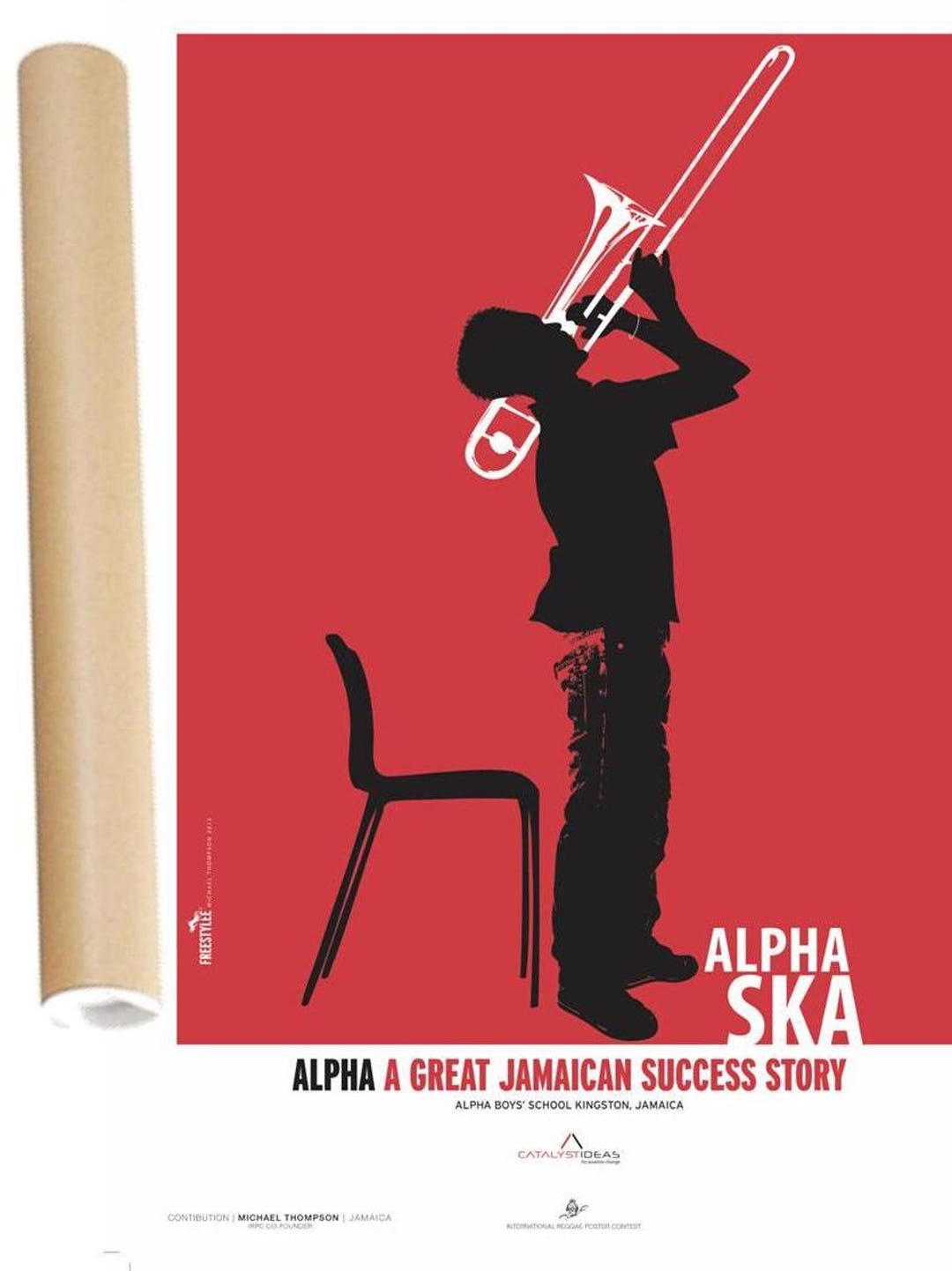 Print. Alpha Ska by Freestylee: Artist Without Borders - Etsy