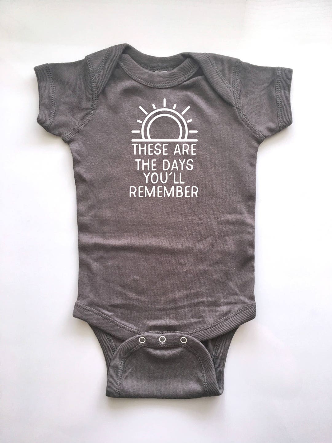 These Are the Days You'll Remember Cute Infant Tee - Etsy
