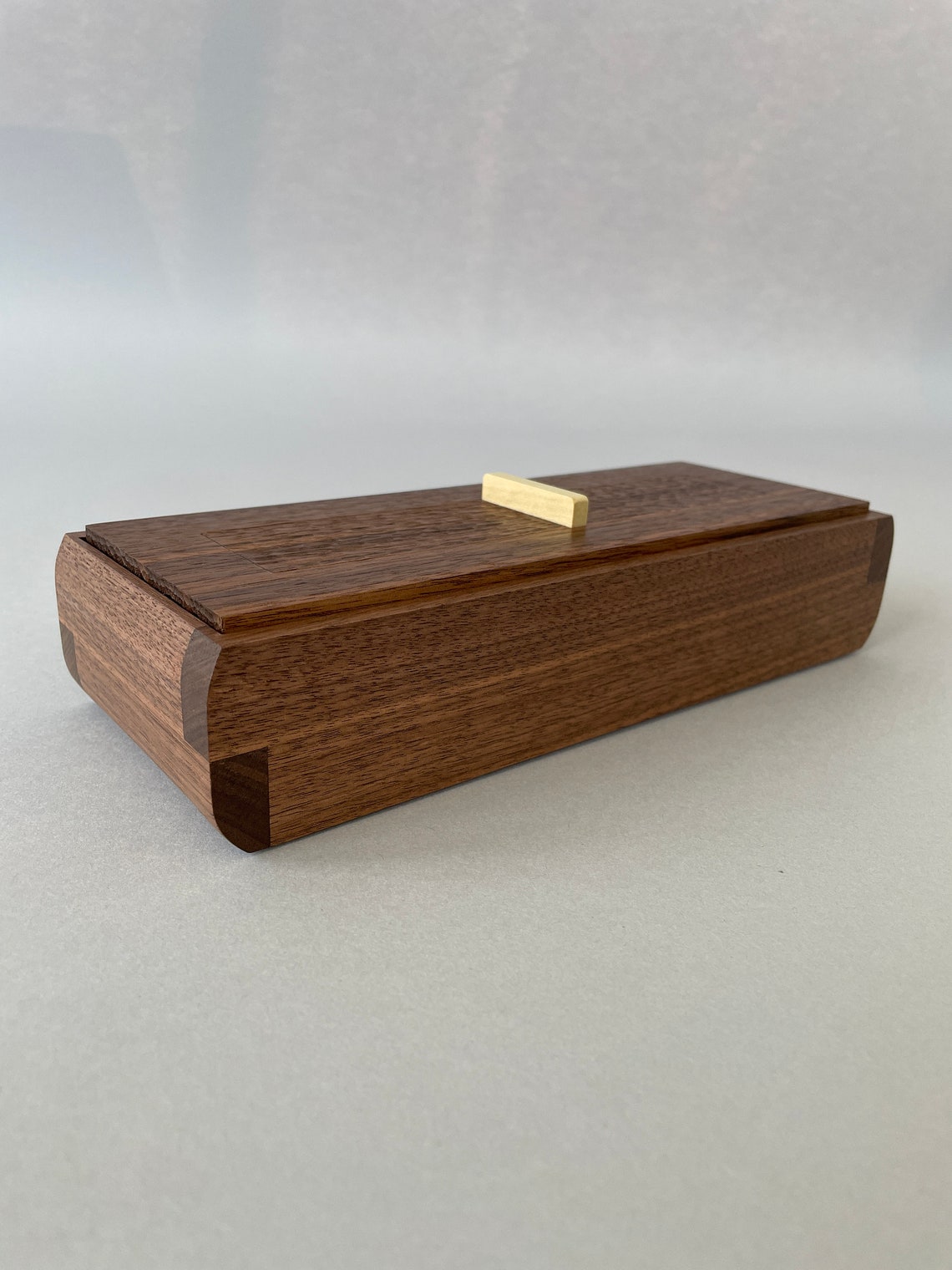 Hand Crafted Walnut Keepsake Box - Etsy