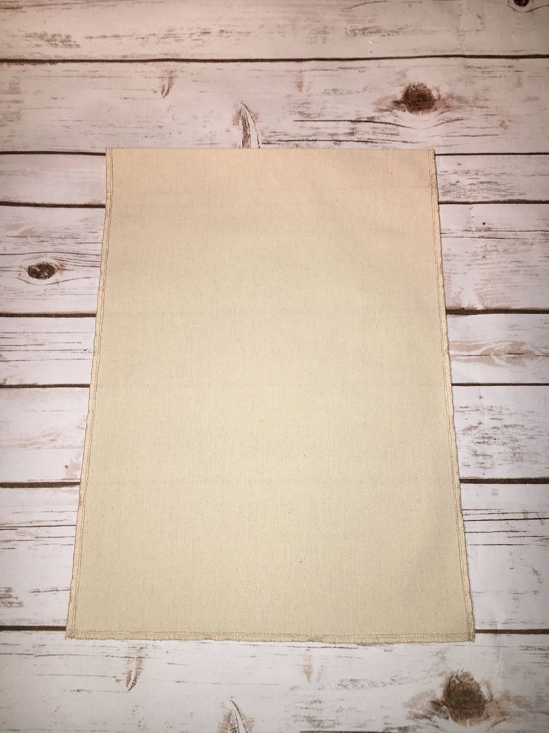 Blank Red Canvas Garden Flag / HTV Blanks / Crafting Blanks / - Etsy