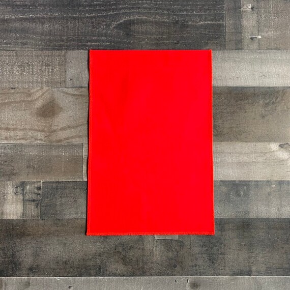 Blank Red Canvas Garden Flag / HTV Blanks / Crafting Blanks / - Etsy