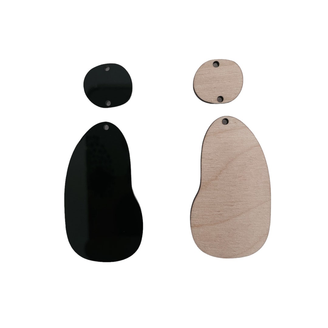 20 Piece Earring Blanks, Laser Cut Jewelry Pieces, Earring Parts ...