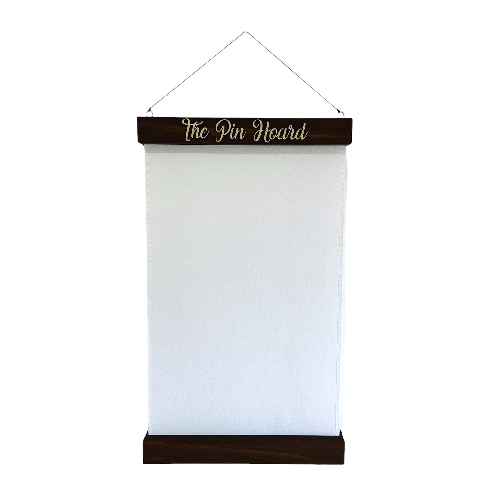 Laser Cut Personalized Pin Badge Display / Blank Canvas Wall Hanging ...