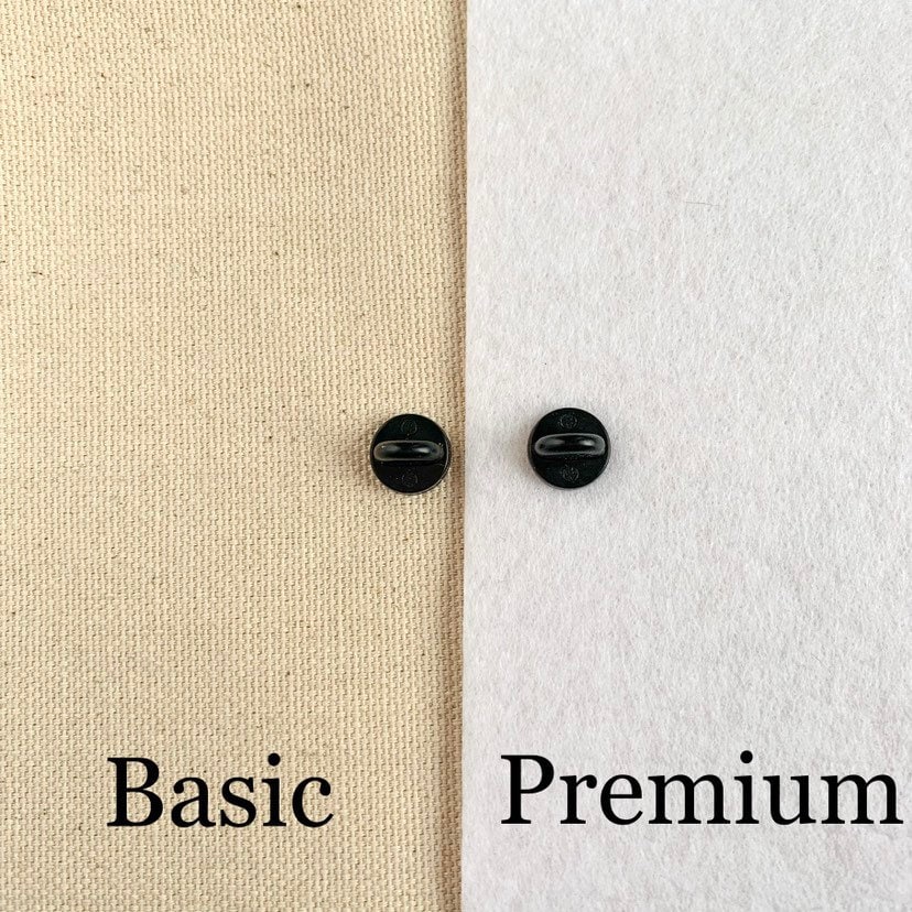 Large Pin Display Pin Badge Display Canvas Pennant Enamel - Etsy