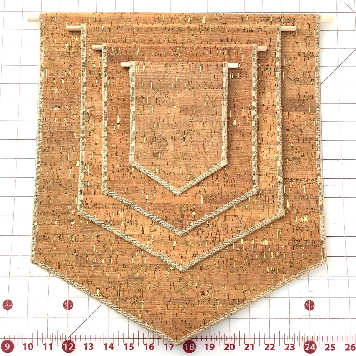 Premium Cork Pin Display Pin Badge Display Cork Pennant | Etsy