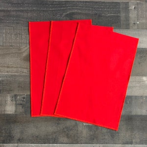 Blank Red Canvas Garden Flag / HTV Blanks / Crafting Blanks / Blank ...