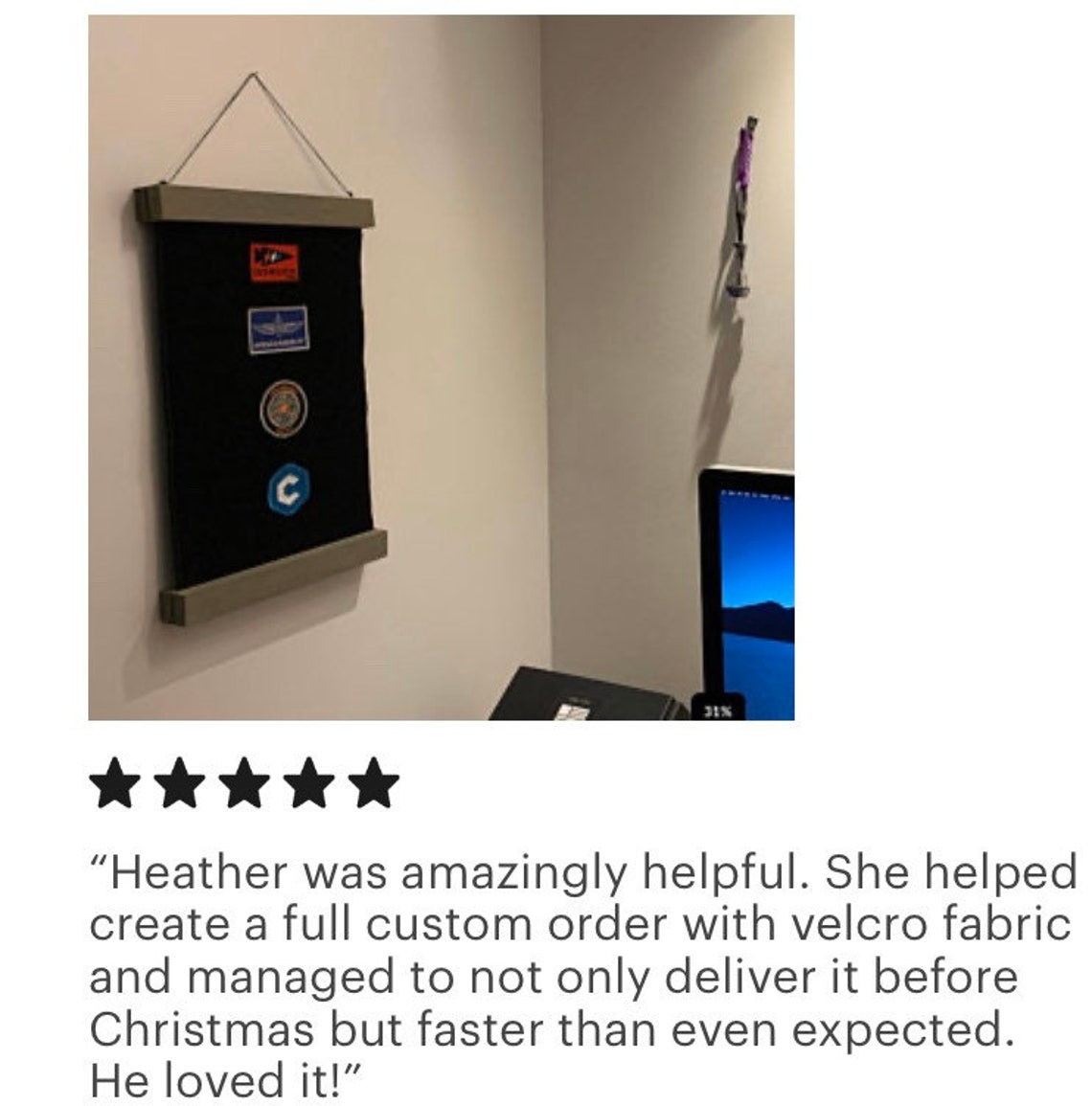 Patch Display Hook and Loop Patch Holder Patch and Enamel | Etsy