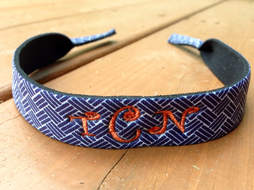Neoprene Monogram Weave Patterned Sunglass Strap - Etsy
