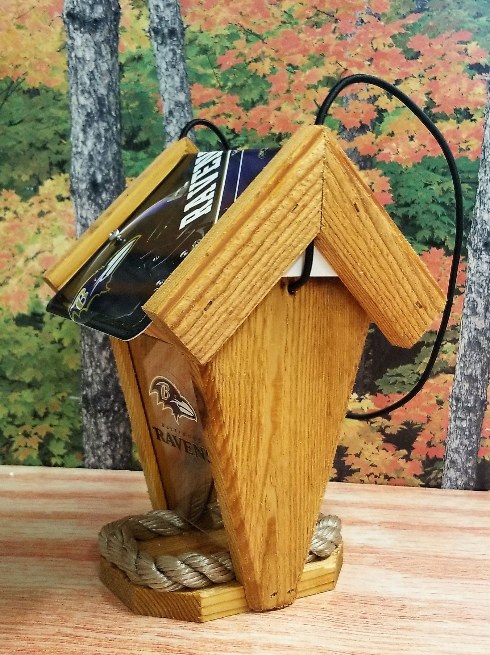 Baltimore Ravens Two-sided Cedar Bird Feeder SI Series - Etsy