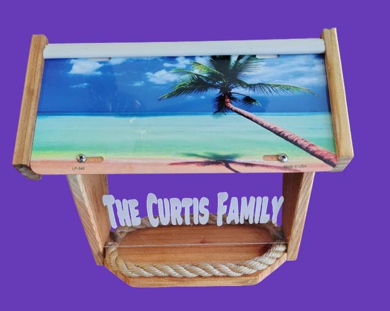 Tropical Deluxe Cedar Two-sided Bird Feeder - Etsy