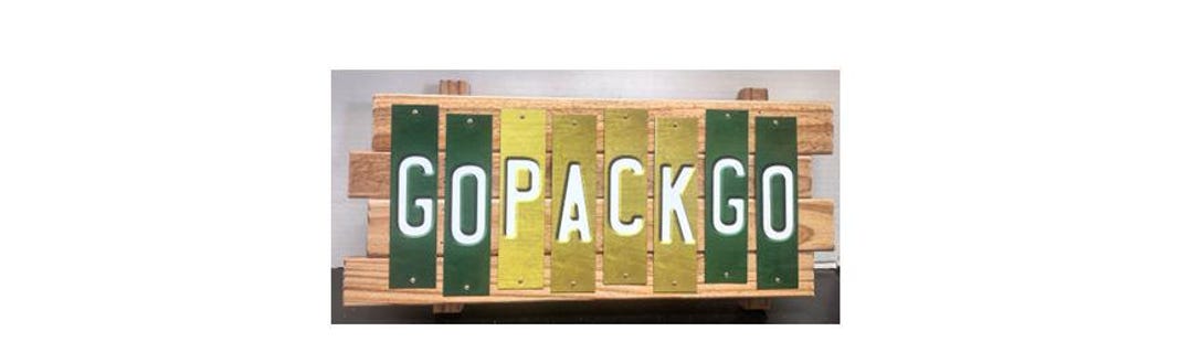 Go Pack Go Color Fun Strip Sign - Etsy