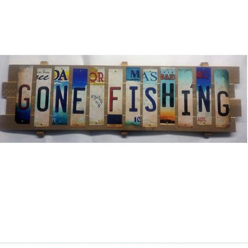Gone Fishing Sign - Etsy