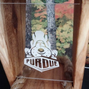 Purdue University Two-sided Cedar Bird Feeder - Etsy