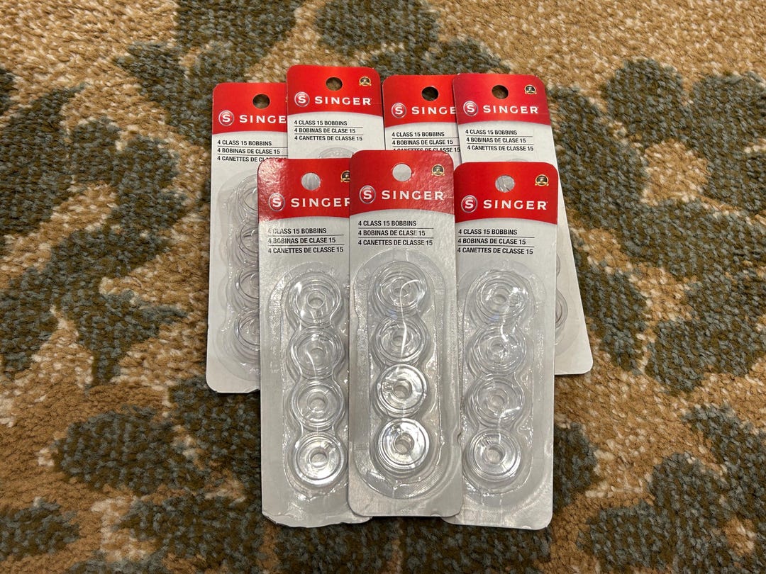 Singer Class 15 Bobbins 4 Pack - Etsy