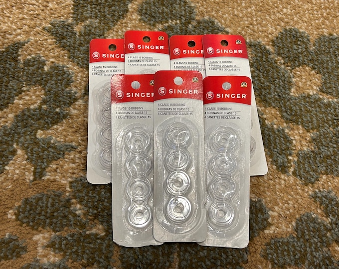 Singer Class 15 Bobbins 4 Pack - Etsy