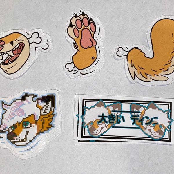 Furry Sticker Packs - Etsy