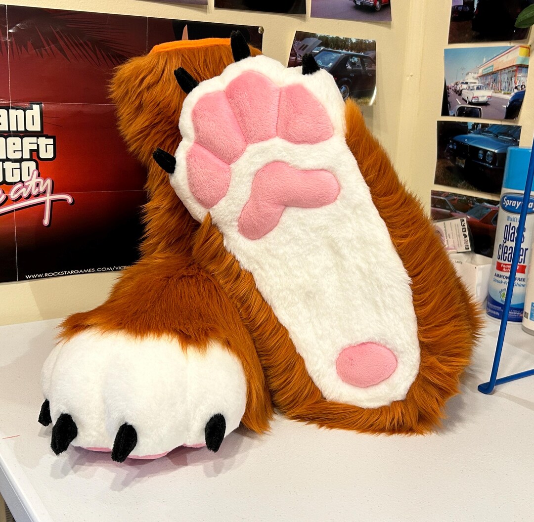 Custom Fursuit Sock Paws - Etsy